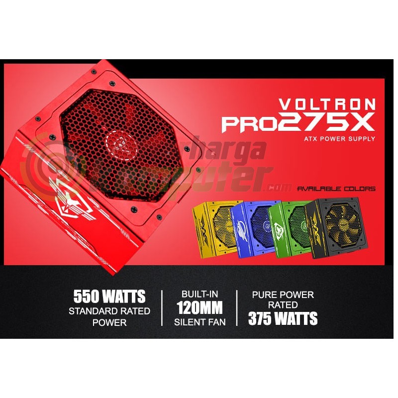 Jual PSU ARMAGGEDDON VOLTRON PRO 275X POWER SUPPLY | Shopee Indonesia