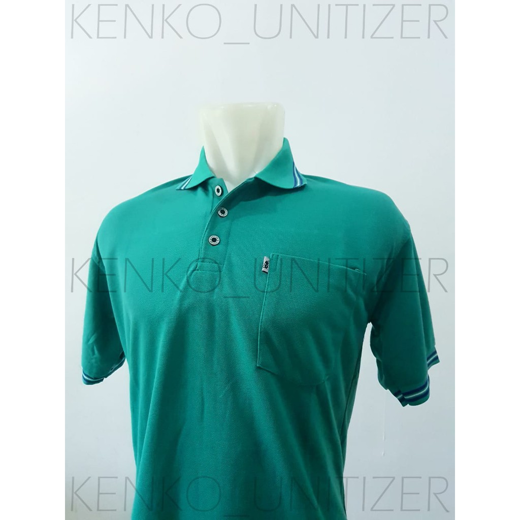 Jual UNITIZER LS ( XL ) Kaos Polo Pria shirt SAKU KANTONG / Kaos Kerah ...