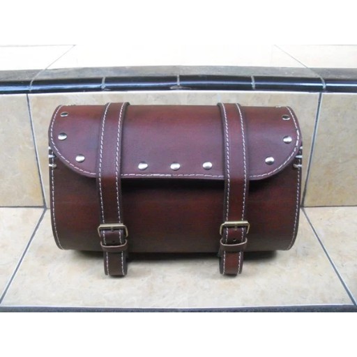 Jual tas motor model tabung bahan asli kulit keren vintage | Shopee ...
