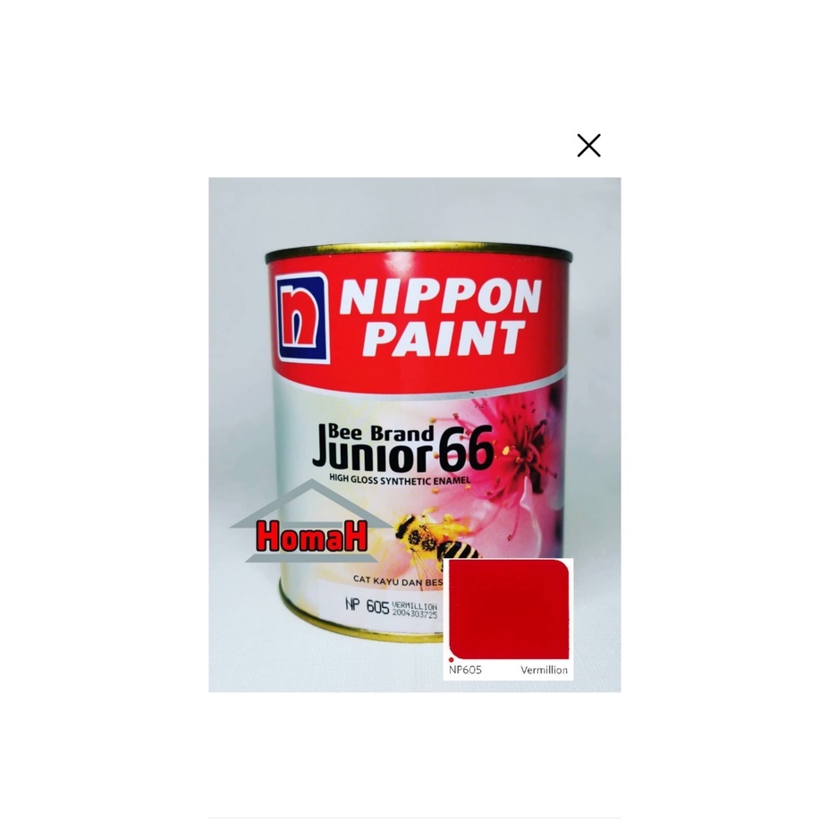 Jual Nippon Paint Cat Kayu dan Besi - Junior 66 size 1 kg | Shopee Indonesia
