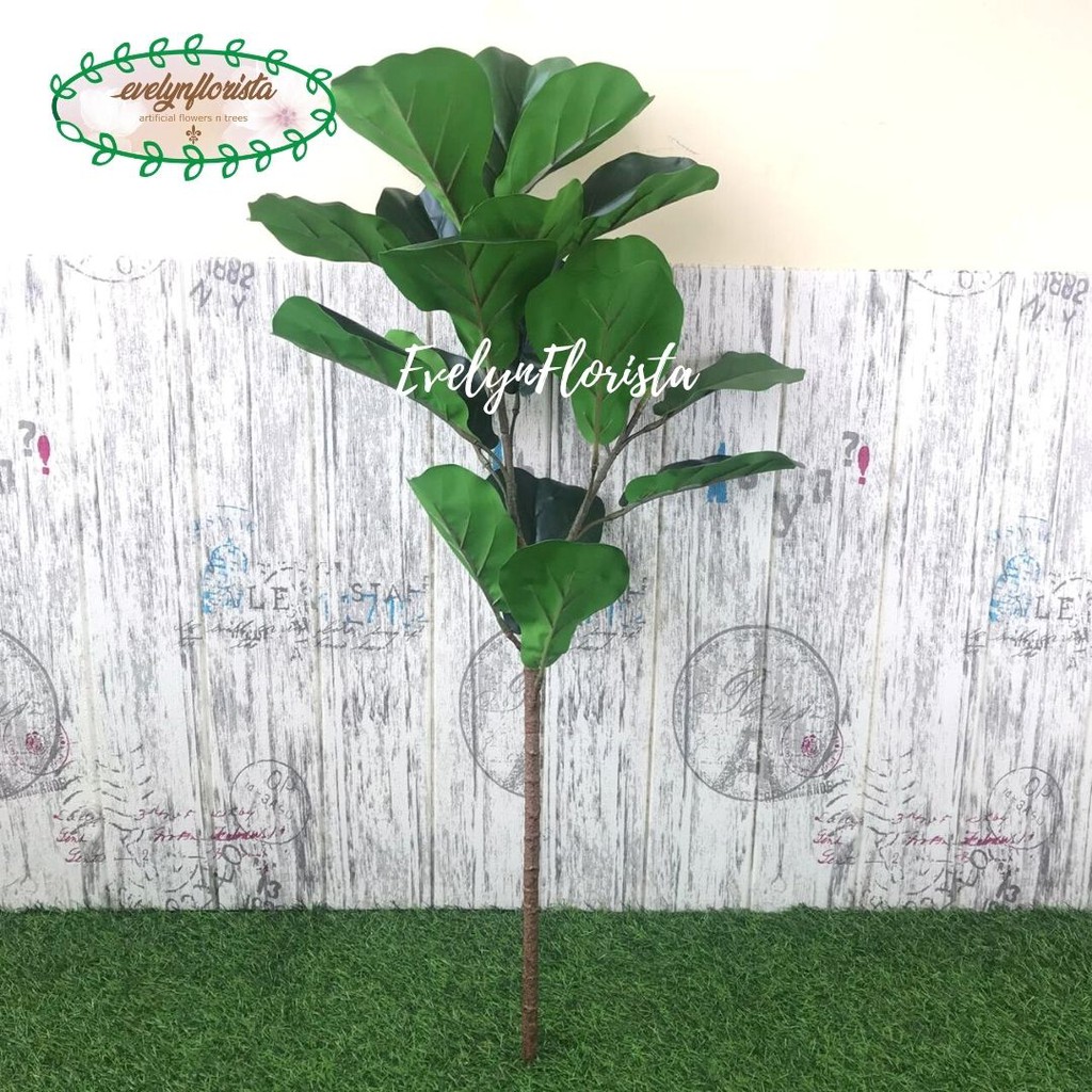Jual Daun Artificial Ketapang Hijau T90 Latex Dekorasi Rumah Hiasan ...
