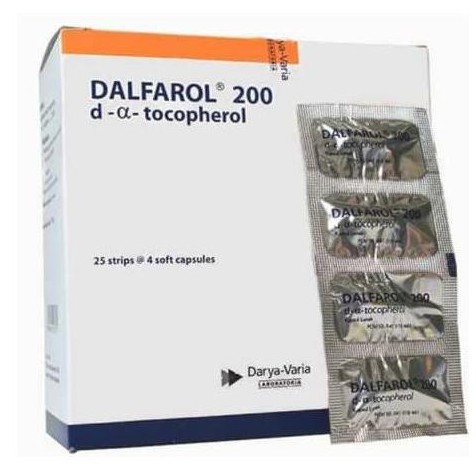 Jual DALFAROL 200 VITAMIN E BOX ISI 100 | Shopee Indonesia