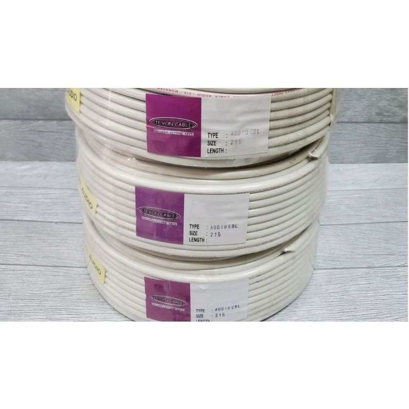 Jual Promo Kabel Listrik 2X1,5 PER ROL Serabut PUTIH JEVON Hyo 50 yard ...