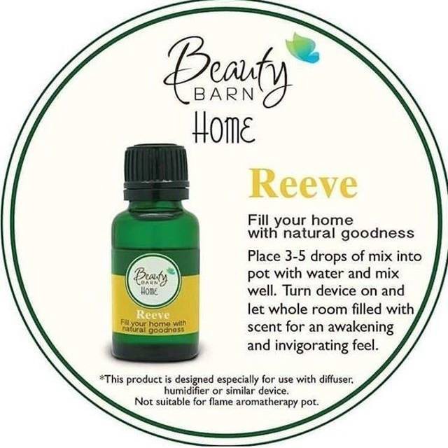 Jual READY STOCK REEVE BEAUTY BARN HOME AROMATER 20ML FREE PACKING DUS ...