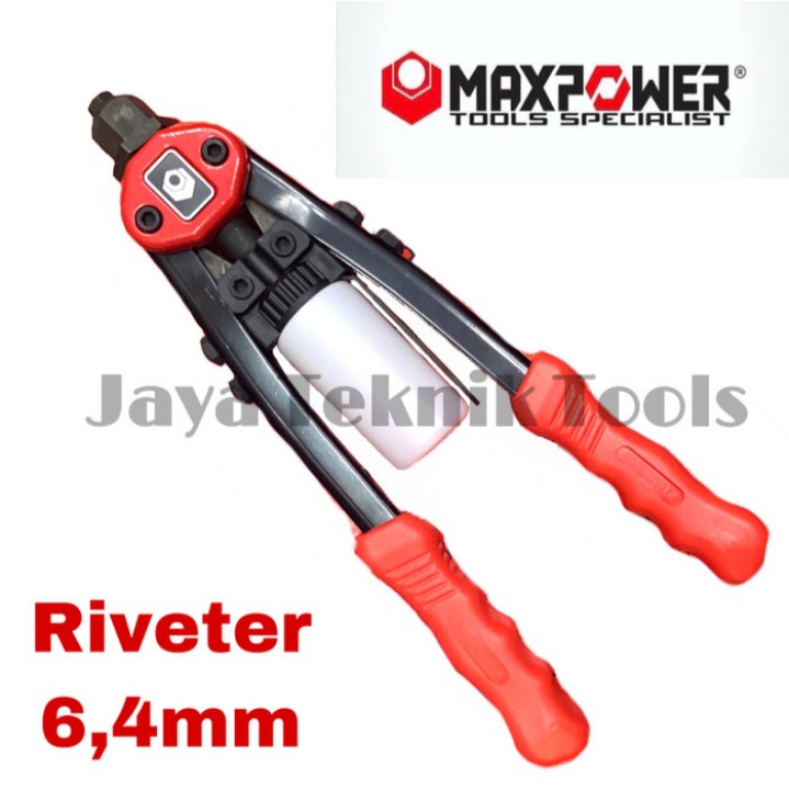 Jual Tang Rivet Riveter 6,4 mm Maxpower JIS Japan Manual | Shopee Indonesia