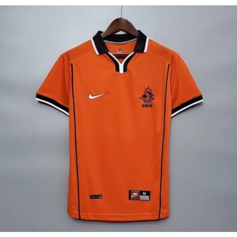 Jual JERSEY BELANDA HOME RETRO 98 1998 BAJU BOLA TIMNAS KLASIK CLASIC ...