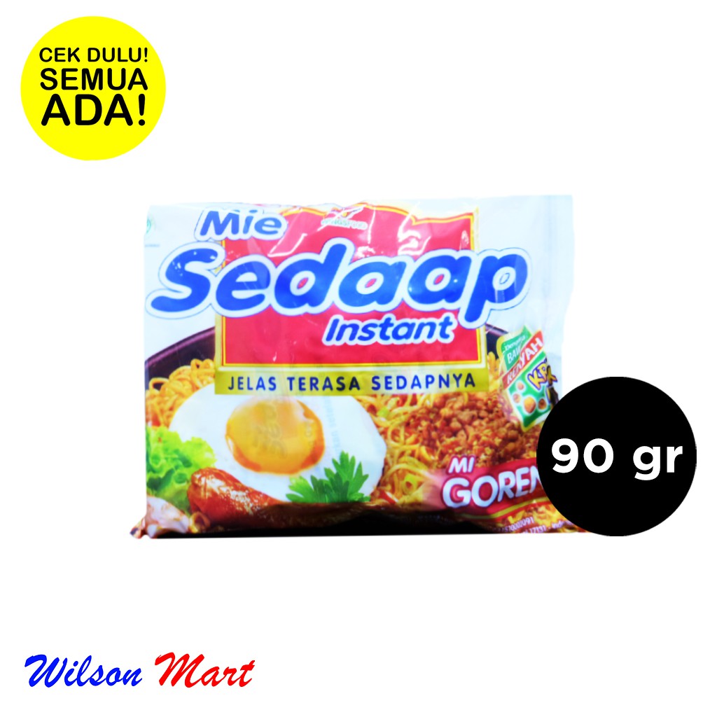 Jual MIE SEDAAP INSTANT MI GORENG 90 GRAM | Shopee Indonesia