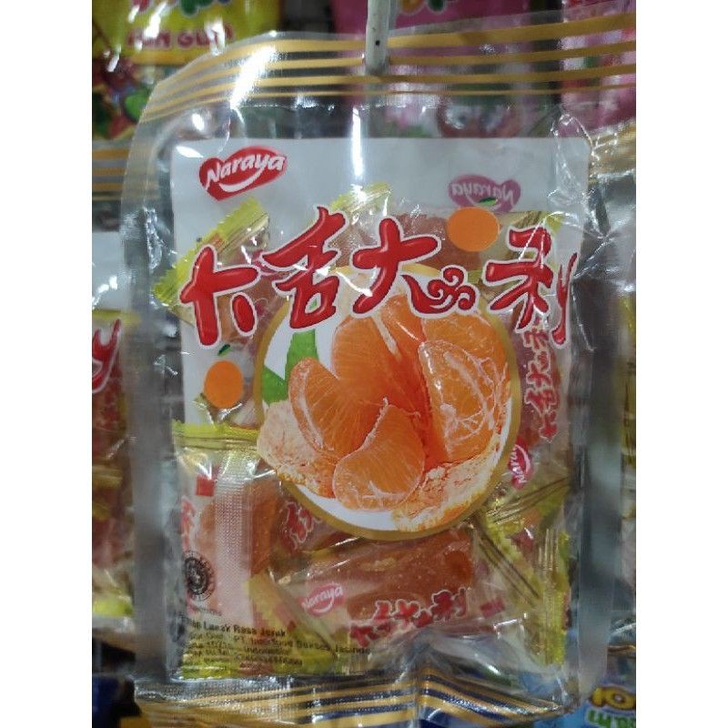 Jual Permen Lunak Naraya Rasa Jeruk 500 Gr | Shopee Indonesia
