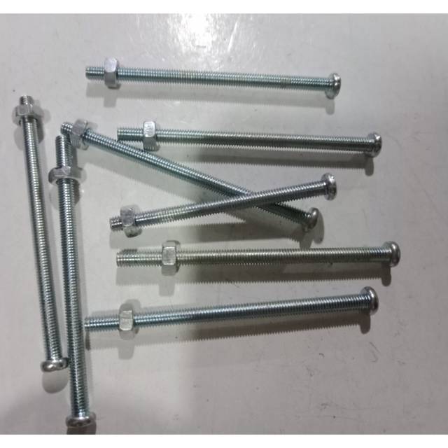 Jual BAUT + MUR 3mm x 5cm per 10 bj. | Shopee Indonesia