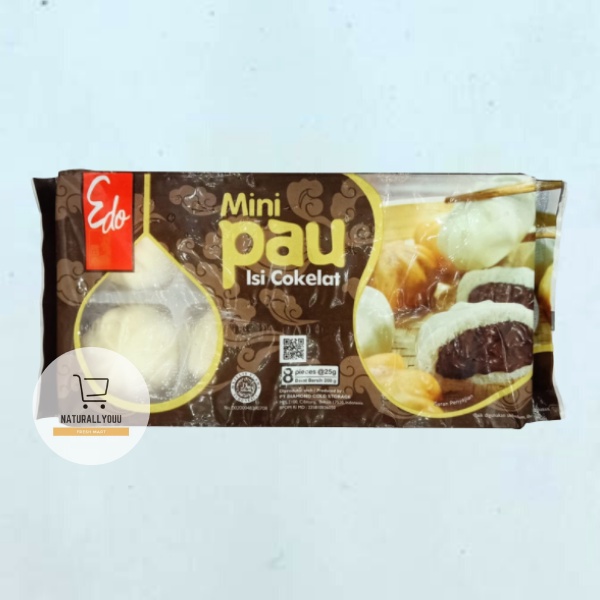 Jual Edo Mini Pau Isi Coklat 200gr Pao Cokelat | Shopee Indonesia