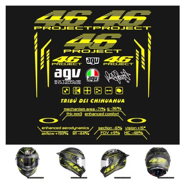 Jual Cutting Stiker Helm Custom FF AGV 46 Pista 46 Project Stiker Helm ...