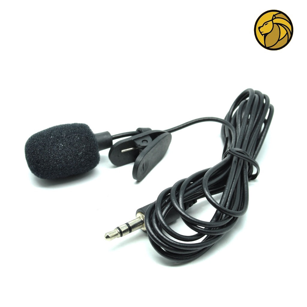 Jual Microphone Clip On 3.5 mm / External Clip Mic / Pengeras Suara ...
