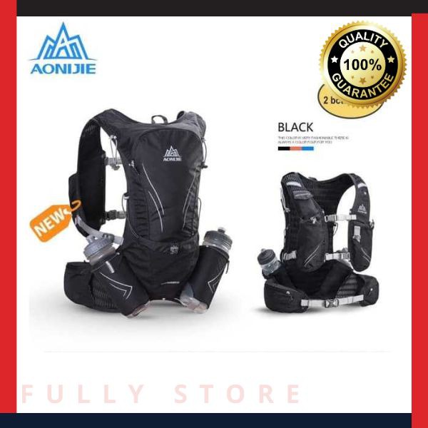 Jual Murah Aonijie Hydration Backpack C929 - 15L Trail Marathon Running - BLACK Elegan | Shopee ...