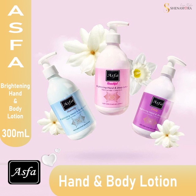 Jual Asfa Brightening Hand Body Lotion 300 ml | Shopee Indonesia