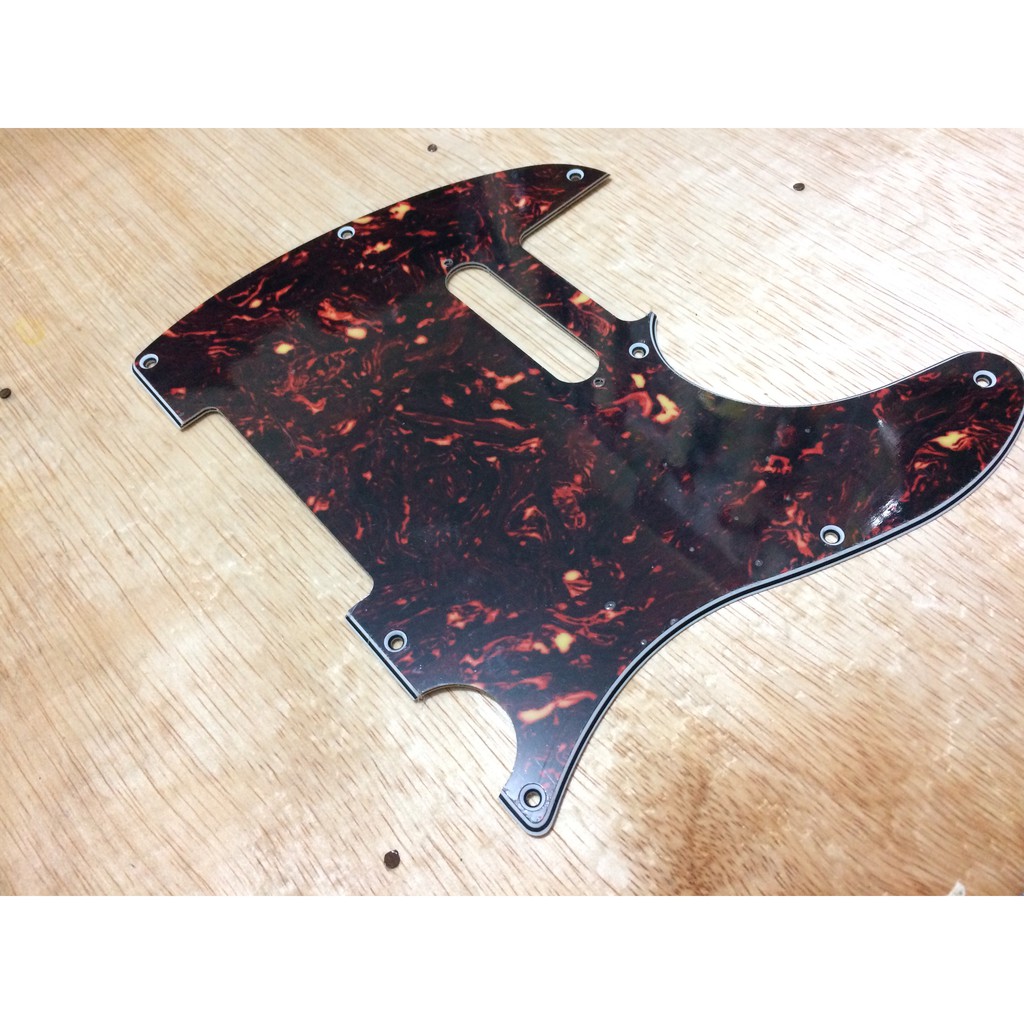 Jual Pickguard Fender Telecaster Abalone MERAH | Shopee Indonesia