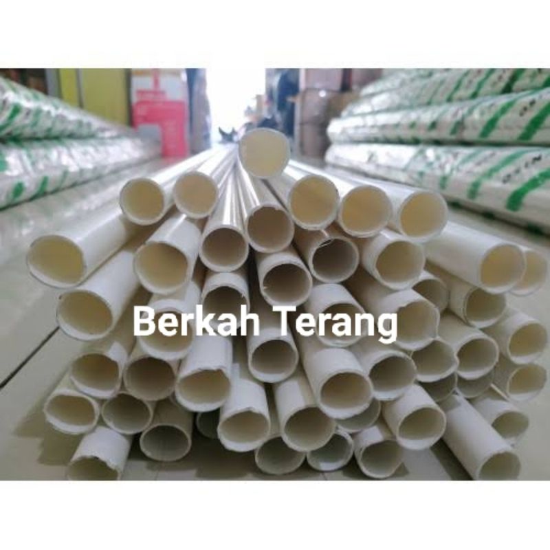 Jual Pipa PVC Kabel Listrik 5/8 inch 17mm SONDA Putih Paralon Kualitas ...