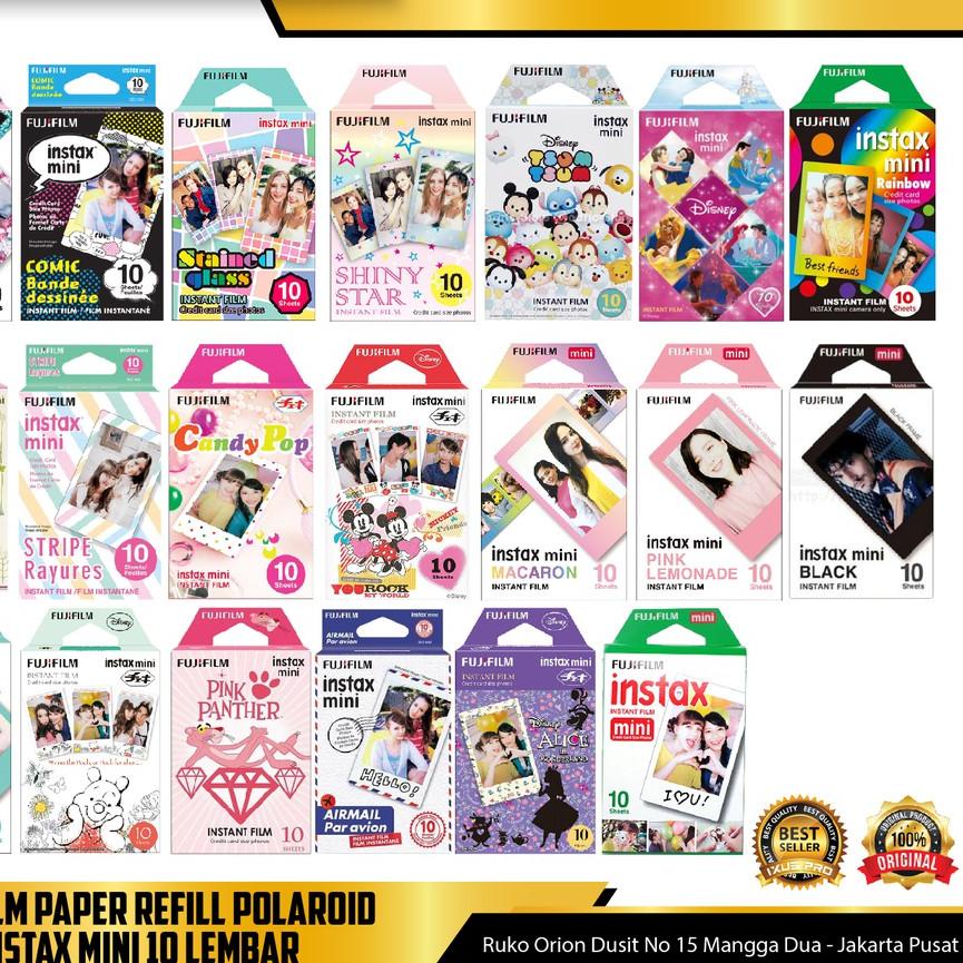 Jual ♗ Fujifilm Paper Refill Instax mini isi 10 lembar | Shopee Indonesia