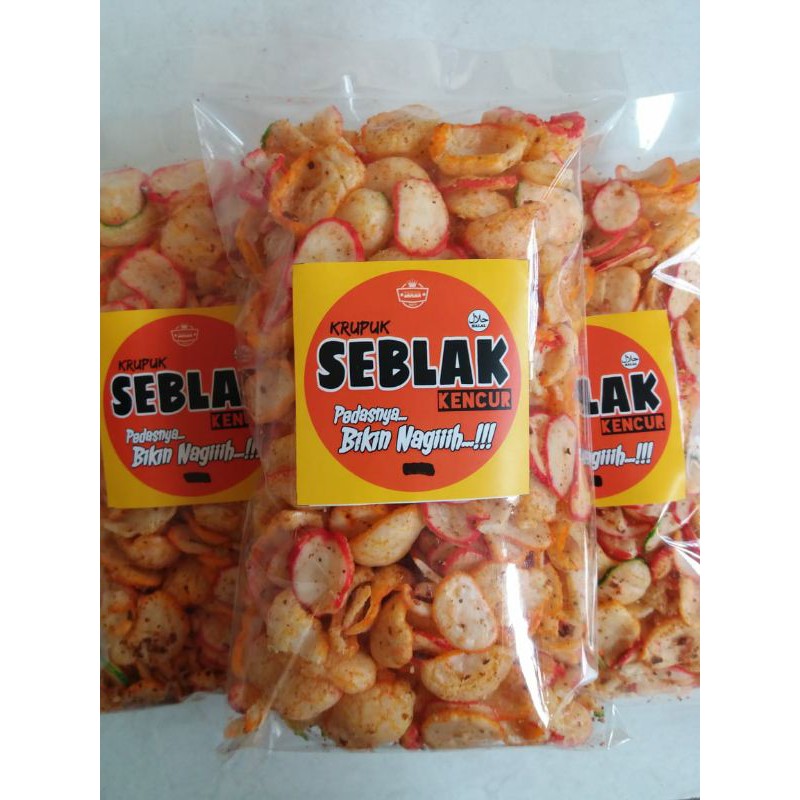 Jual Krupuk Seblak kencur || krupuk seblak jablay || krupuk seblak ...