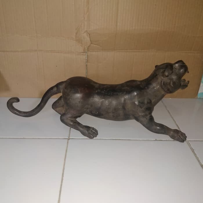 Jual Deskripsi Koleksi Patung Pajangan Macan Kumbang Harimau Ngaum ...