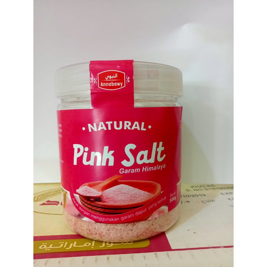 Jual pink salt garam himalaya / himalayan salt 500gr | Shopee Indonesia