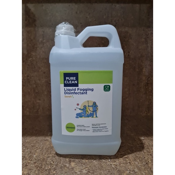 Jual PURE CLEAN Liquid Fogging Disinfectant 5 Liter | Shopee Indonesia
