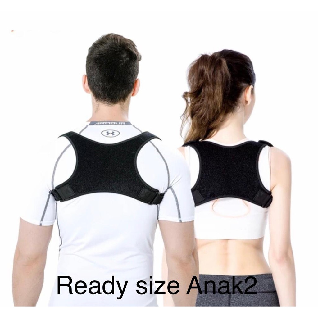 Jual KMG Sabuk Penyangga Punggung Penegak Postur Badan Belt Support Posture | Shopee Indonesia