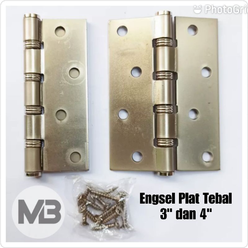 Jual Engsel Pintu Jendela 3" dan 4" l Engsel Plat Tebal Siyota SSK ...