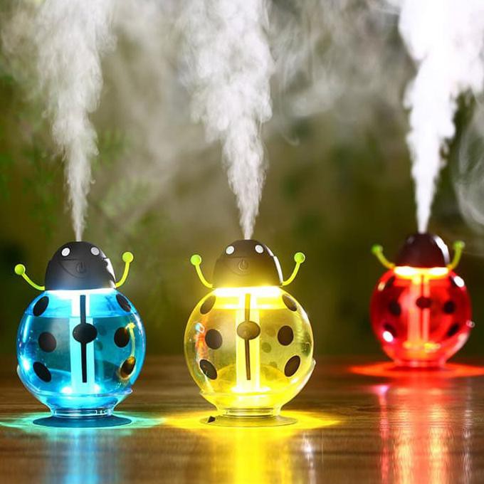 Jual Ke856346-A Mini Usb Led Beetles Ultrasonic Humidifier Portable Air ...