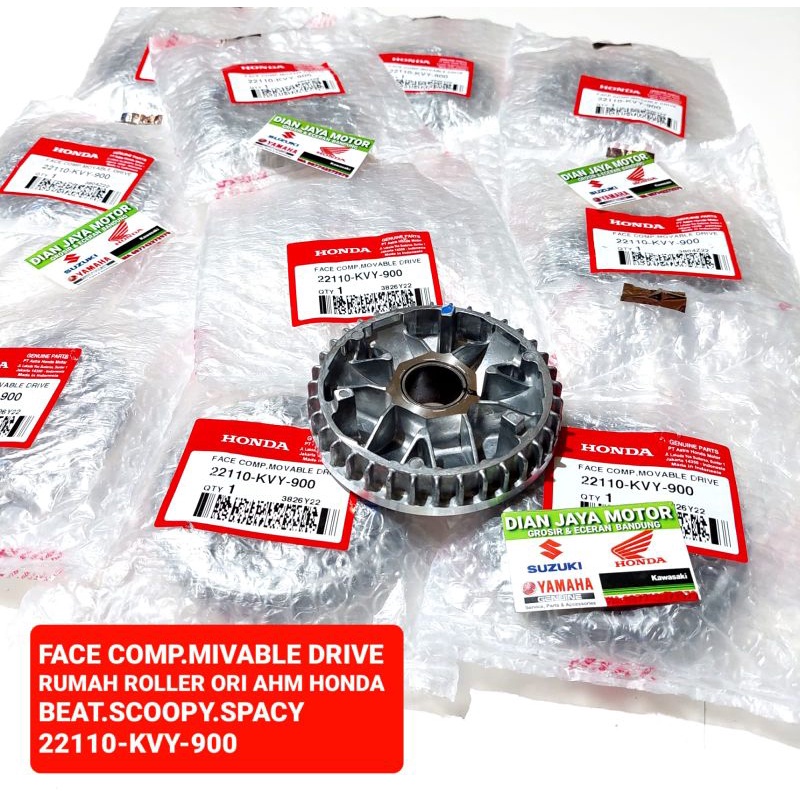 Jual RUMAH ROLLER FACE COMP RUMAH ROLLER BEAT KARBU SCOOPY KVY ORI AHM ...