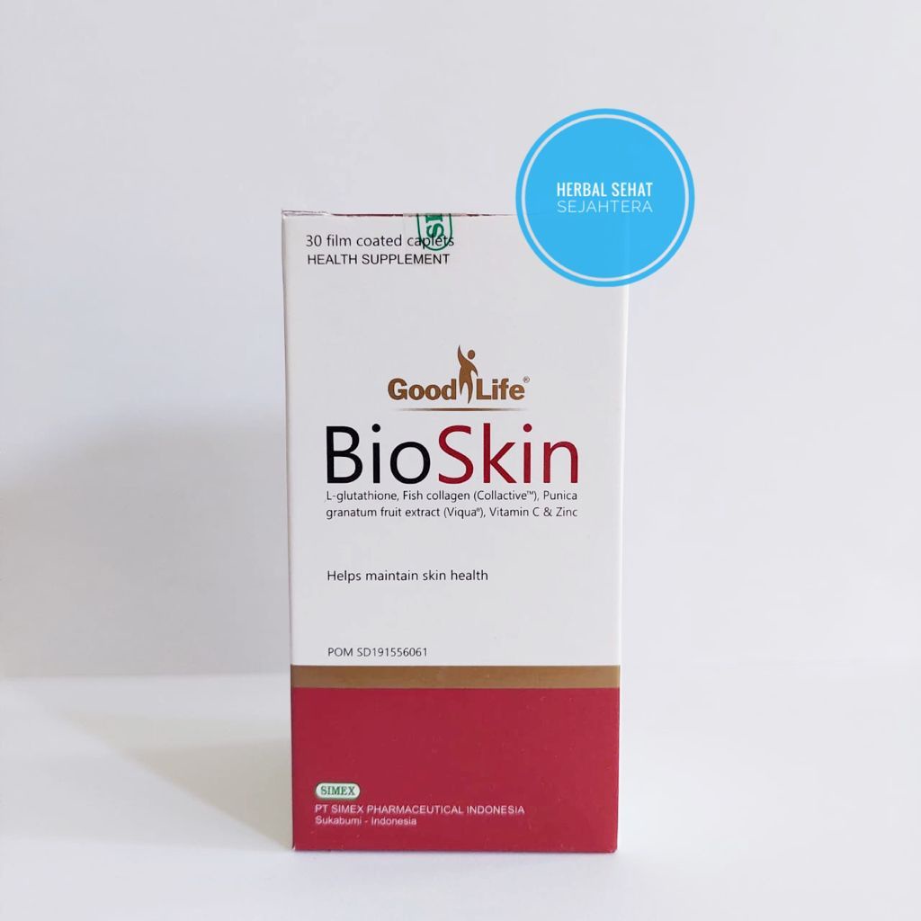 Jual BIOSKIN BIO SKIN Bio Skin Bioskin bioskin Good Life isi 30 kaplet ...