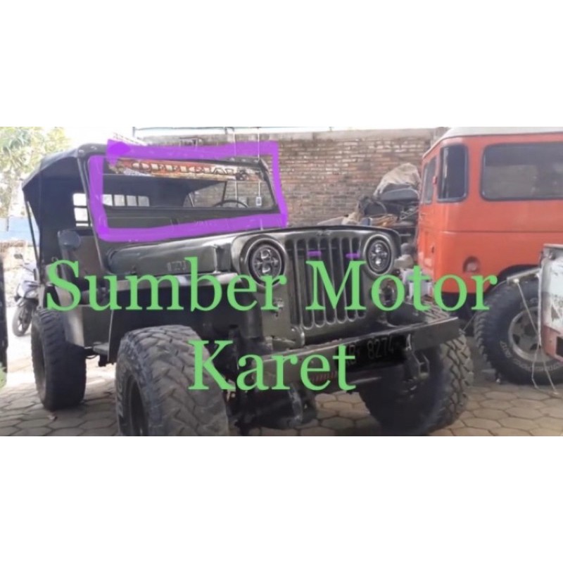 Jual Karet Kaca Depan Jeep Willys Shopee Indonesia