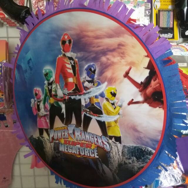 Jual Pinata Power Rangers, Frozen, My Little Pony 50x50x20 cm | Shopee ...