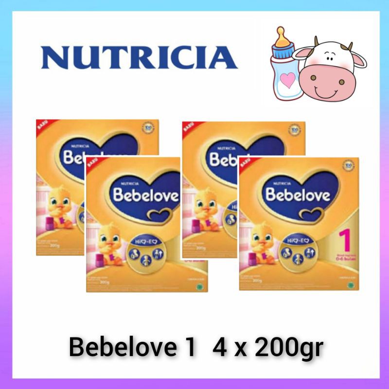Jual Bebelove 1 / Bebelove 2 800gr (4 kotak x 200gr) | Shopee Indonesia