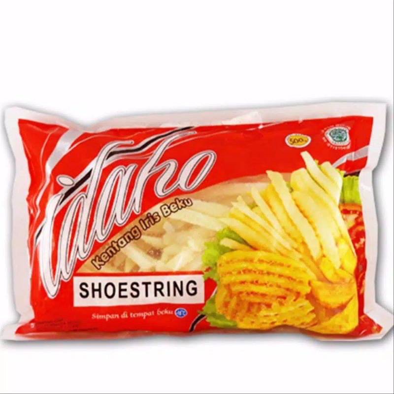Jual FROZEN FOOD Kentang Goreng Idaho Shoestring 500gr | Shopee Indonesia