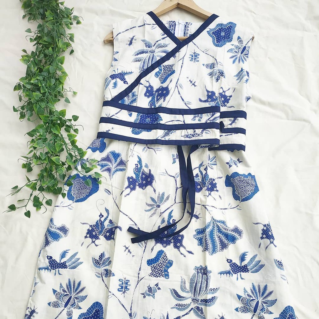 Jual Lili Batik Dress Terusan Batik Custom Ukuran dan Motif Batik ...