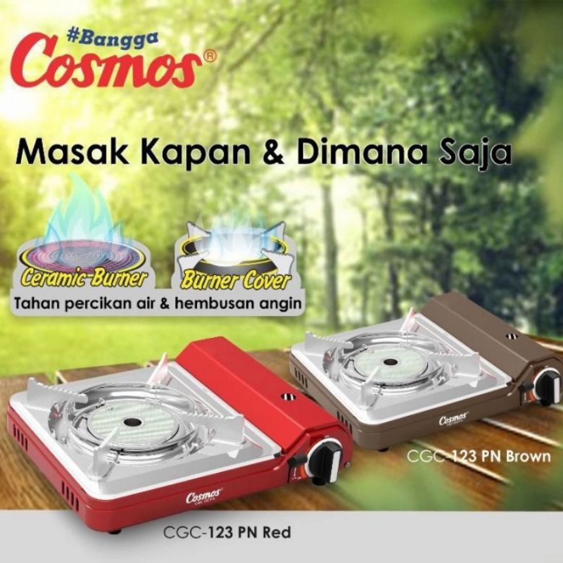 Jual Cosmos Kompor Gas Portable / Portable Gas Stove CGC 123 PN ...