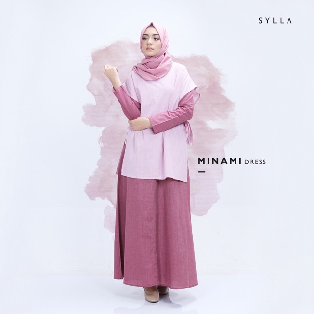 Jual Minami Dress by Sylla Hijab | Shopee Indonesia
