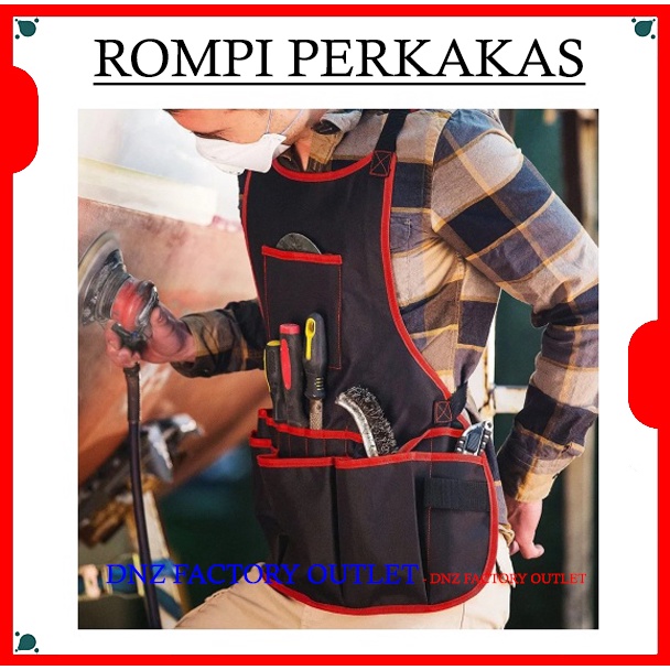 Jual Rompi Perkakas Multifungsi Tools Bag Rompi Wadah Perkakas Alat ...