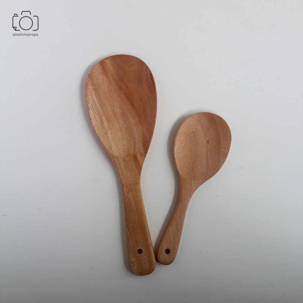 Jual Centong / Sendok Nasi Kayu / Properti Foto Poduk Alasfotoprops ...