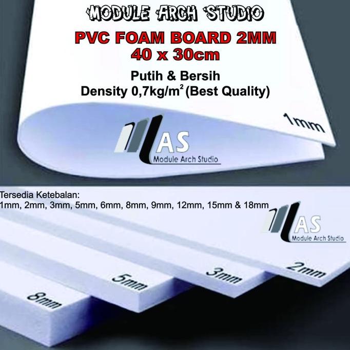 Jual PVC 2mm / PVC Foam Board 2mm 40x30cm | Shopee Indonesia