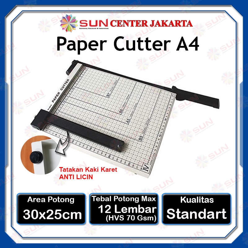 Jual Paper Cutter A4 / A4+ ( Alat Potong / Mesin Pemotong Kertas HVS ...