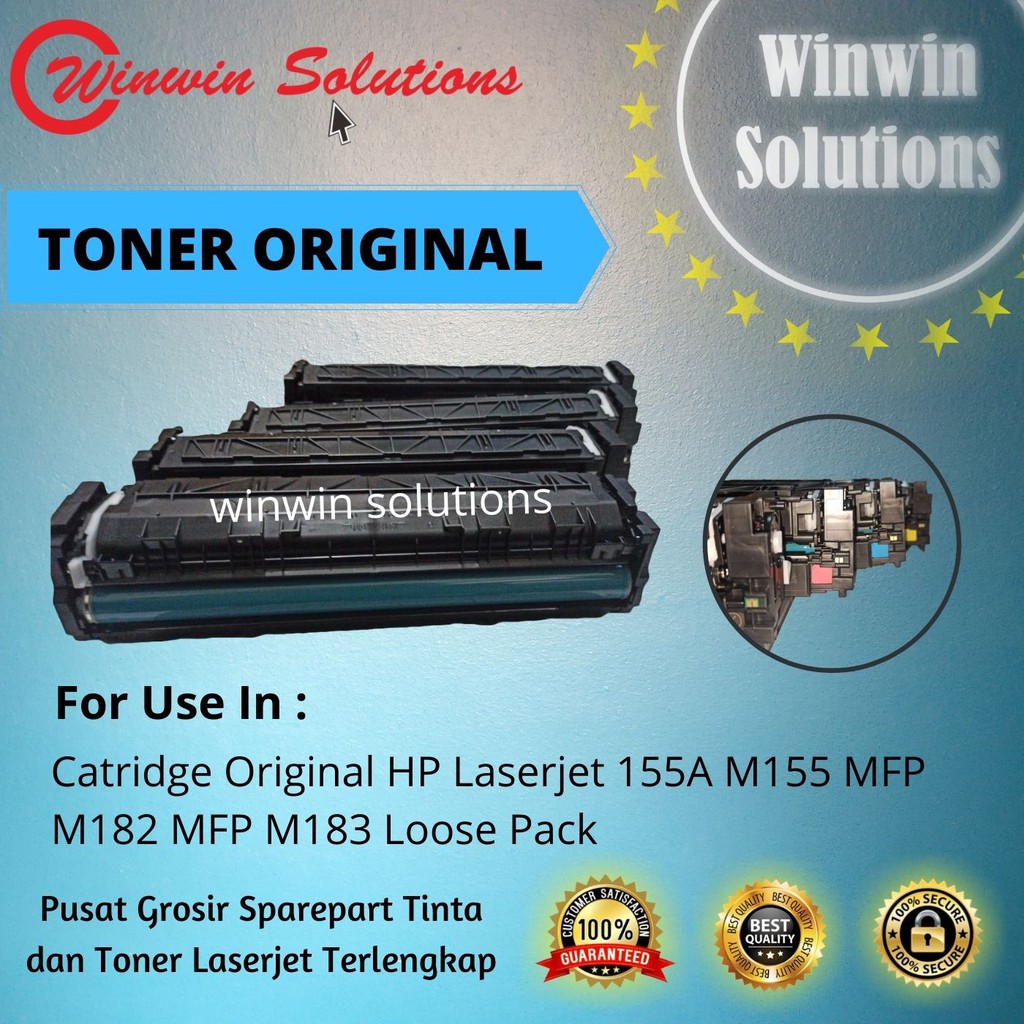 Jual Catridge Original HP Laserjet 155A M155 MFP M182 MFP M183 Loose ...