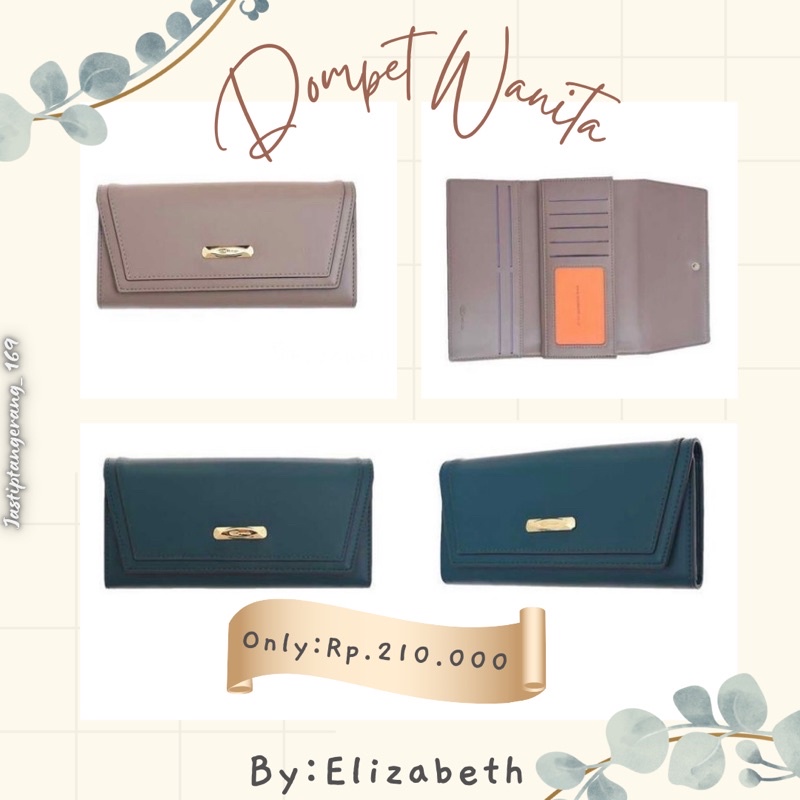 Jual Dompet Wanita Elizabeth Emsio - Jastip | Shopee Indonesia