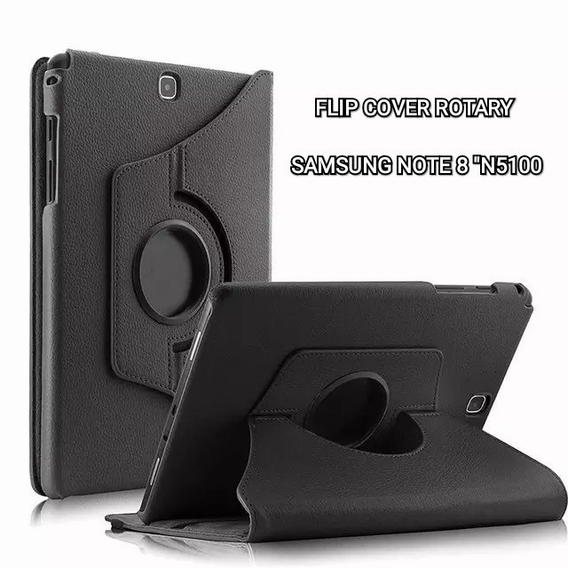 Jual Sarung Buku Samsung Tab Note 8 N5100 - Sarung Buku Rotary Tab ...