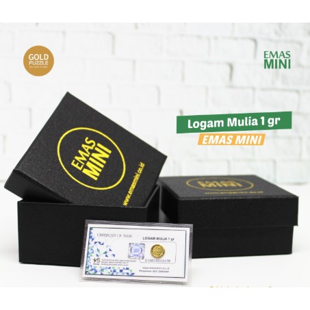 Jual Logam Mulia/Emas Batangan/Emas Mini, 1 gram bersetifikat | Shopee ...