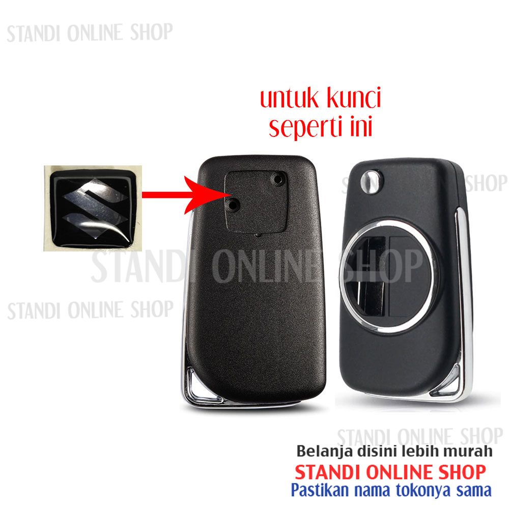 Jual Emblem Kunci Sticker Logo Kunci Lipat Suzuki Ertiga Swift SX4 ...