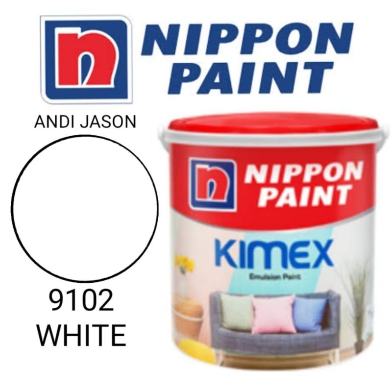 Jual CAT TEMBOK KIMEX NIPPON PAINT 4.5KG / GALON / CAT DINDING / CAT ...
