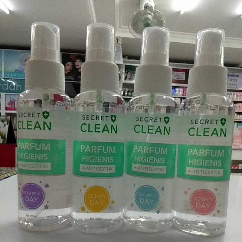 Jual secret clean parfum higienis 100ml | Shopee Indonesia
