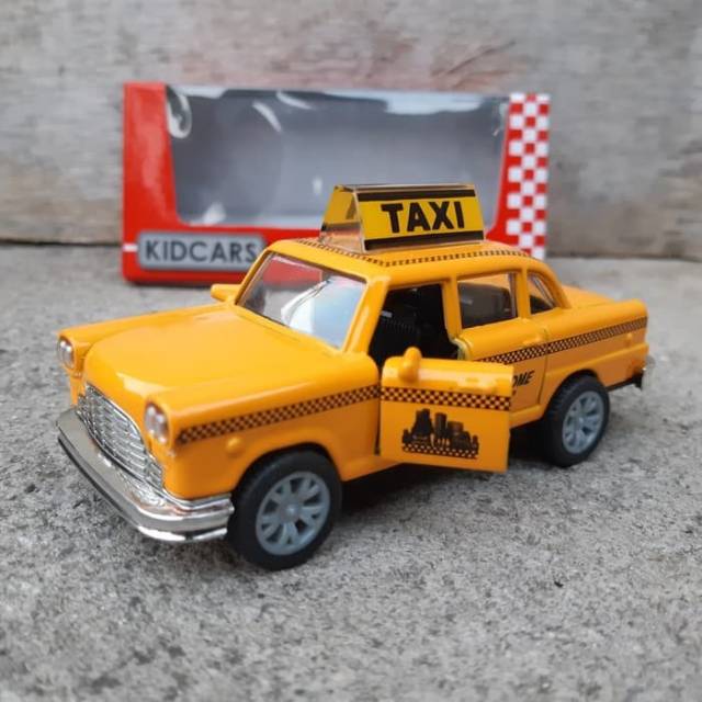Jual Diecast Miniatur Mobil Taxi - Die Cast Mobil Taxi | Shopee Indonesia