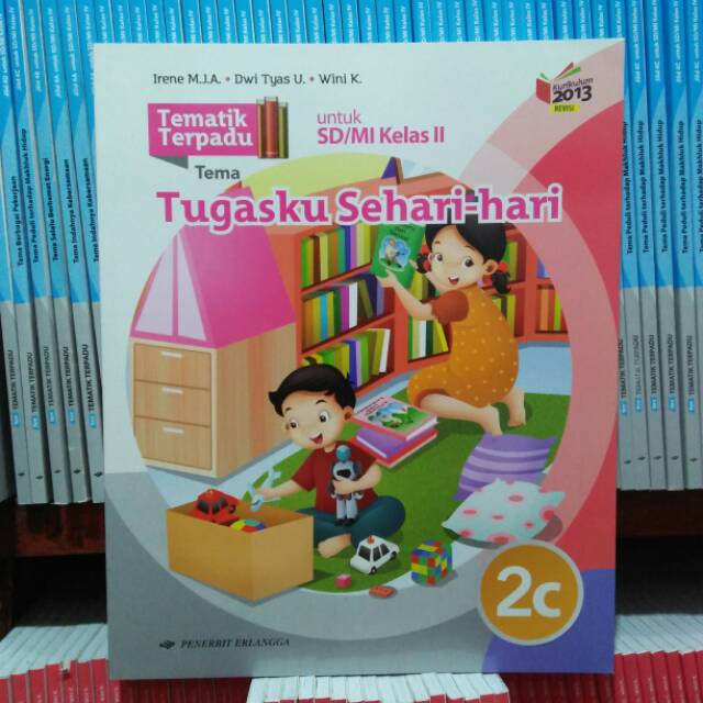 Jual BUKU TEMATIK TERPADU 2C SD/MI KELAS 2 PENERBIT ERLANGGA | Shopee ...